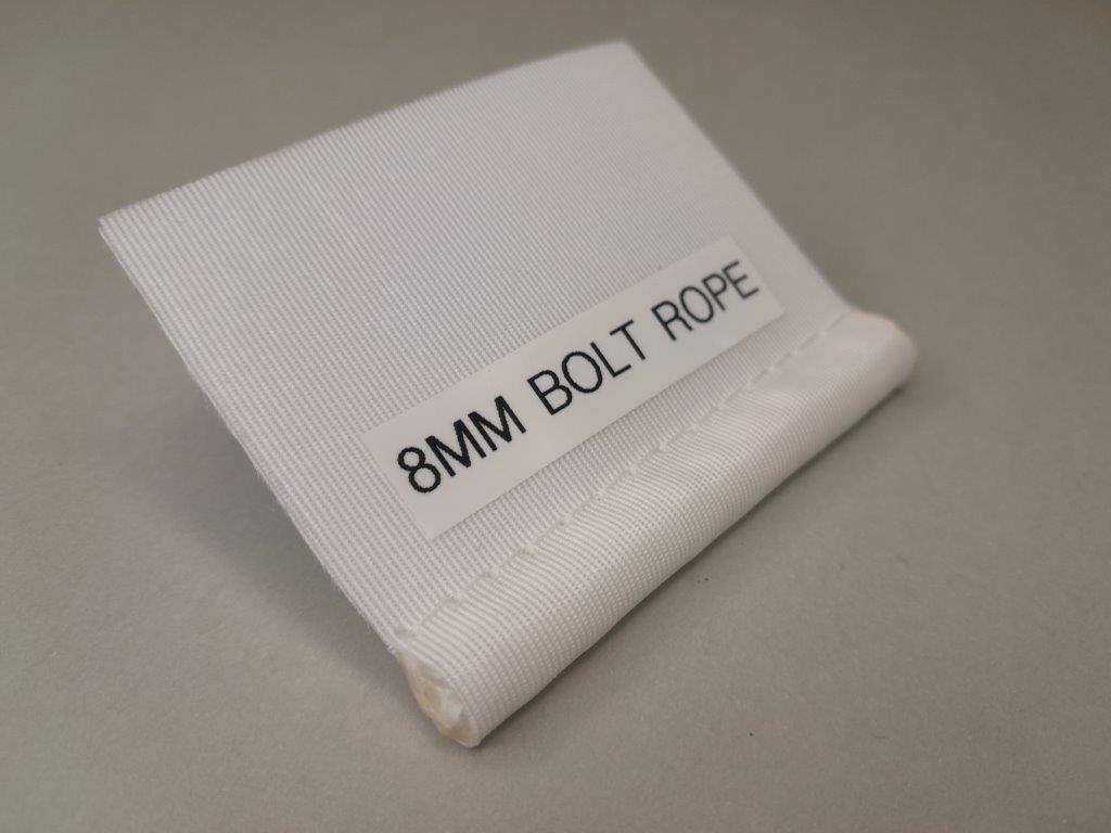 Bolt Rope Dacron 8mm AVAILABLE BY METRE #BB-L110 Sample — Sail Exchange