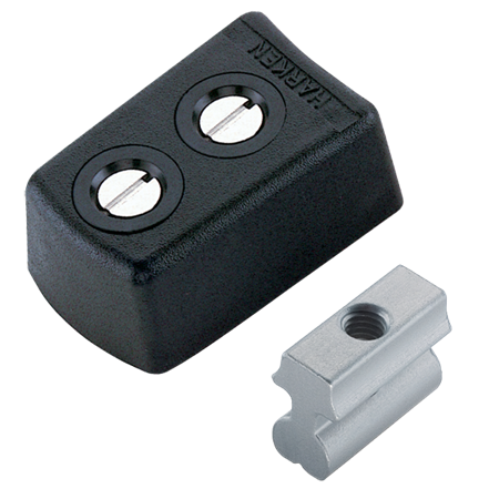 Harken 27 mm System B Battcar Slug-Mount CB Track Endstop Kit — Round ...